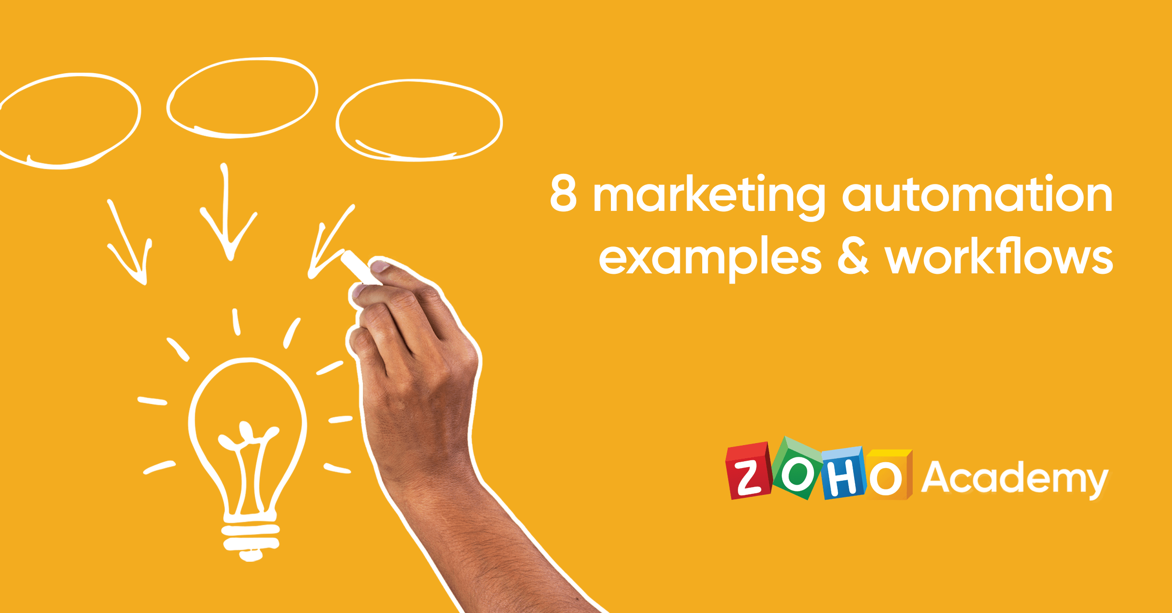 8 Marketing Automation Examples And Workflows Zoho Academy
