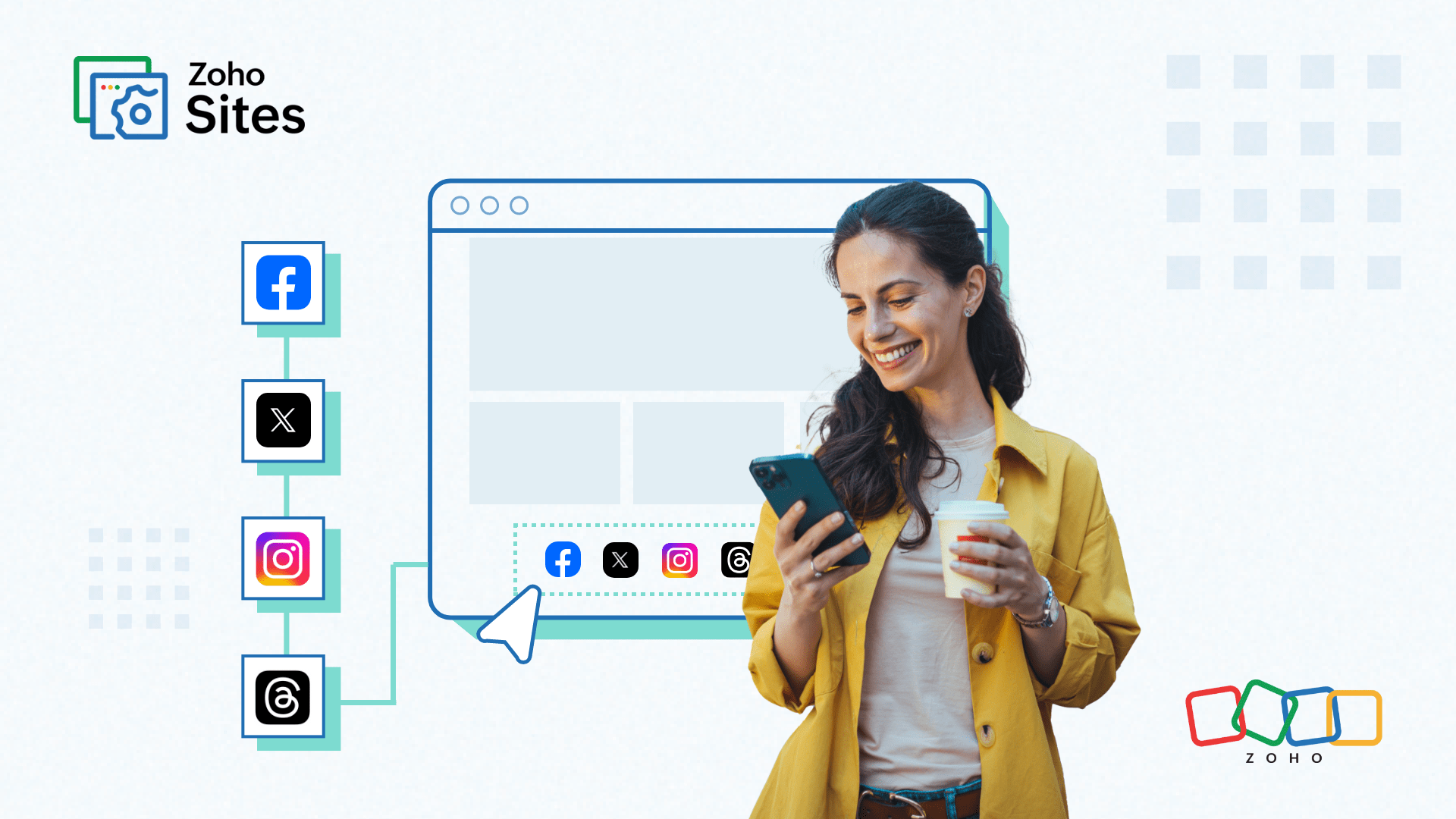 Social media integration strategies for 2023 | Zoho Sites