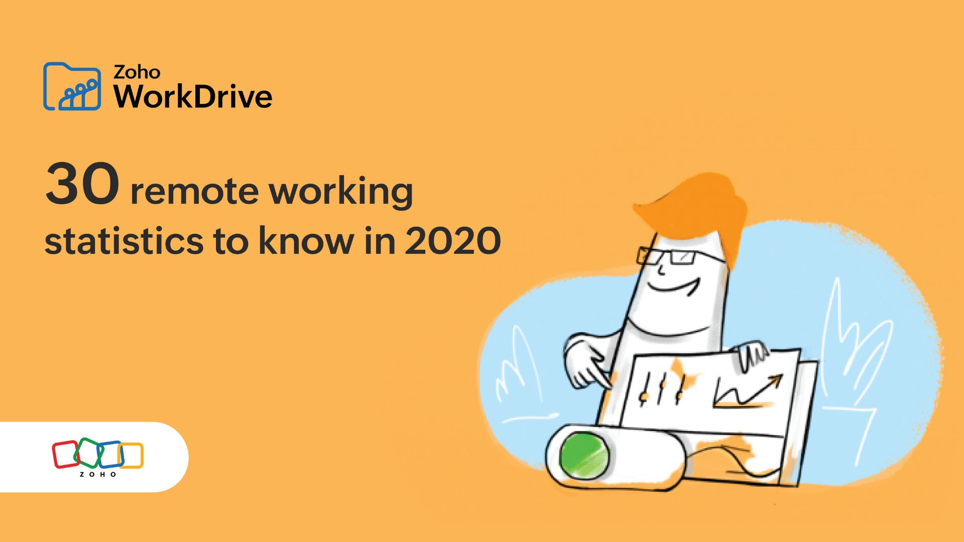 30 Remote Working Statistics to know in 2020 | Zoho WorkDrive Digest